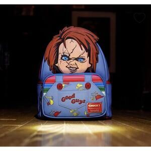 Loungefly | Bags | Chucky Exclusive Cosplay Lenticular Mini Backpack By ...